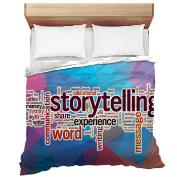 Word Clouds Bedding | Comforters, Duvet Covers, Sheets & Bed Sets ...