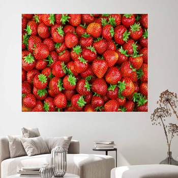 Strawberry Wall Decor in Canvas, Murals, Tapestries, Posters & More