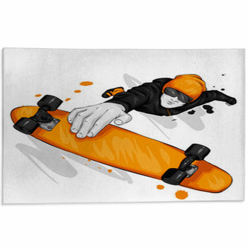 Skateboard Rugs & Custom Size Floor Mats