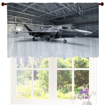 Jet fighter Window Curtains & Drapes | Black Out | Custom Sizes