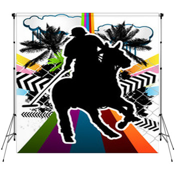 Polo Photographer Backdrops | Available in Super Large Custom Sizes