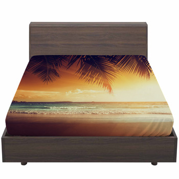 Tropical sunset Comforters, Duvets, Sheets & Sets | Custom
