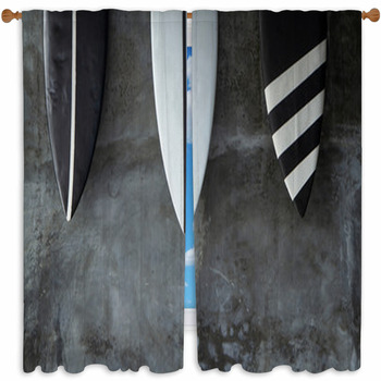 Surfer Curtains & Drapes | Block Out | Custom Sizes