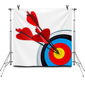 Archery Photographer Backdrops | Available in Very Large Custom Sizes