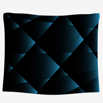 Black and blue Fabric by the Yard | Available in Very Large Custom Sizes