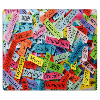 Words Area Rugs & Custom Size Floor Mats
