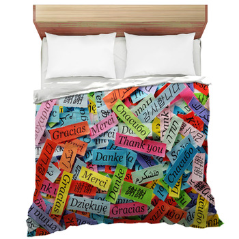 Words Comforters, Duvets, Sheets & Sets | Personalized
