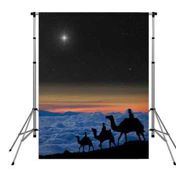 Nativity scene Custom Backdrops | Available in Very Large Custom Sizes