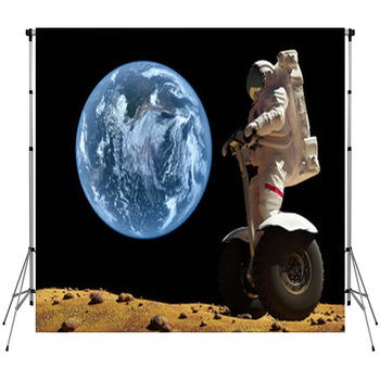 Astronaut Photographer Backdrops | Available in nearly ANY Custom Sizes