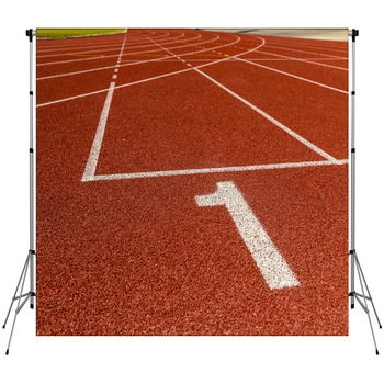 Track Photo Backdrops | Available in Ultra Large Custom Sizes