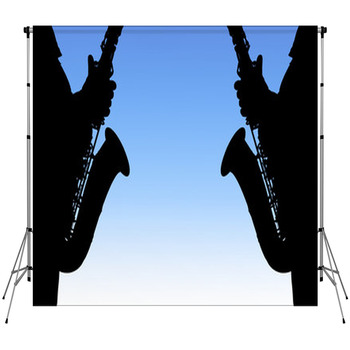 Jazz Photo Backdrops | Available in Ultra Large Custom Sizes