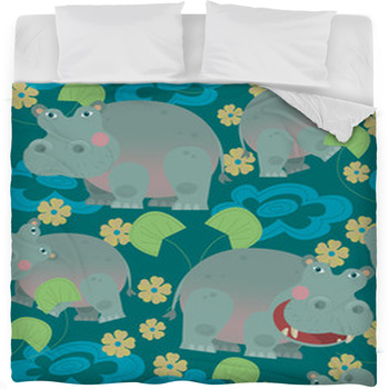 Hippo Comforters, Duvets, Sheets & Sets | Personalized