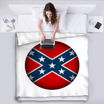 Confederate rebel flag Comforters, Duvets, Sheets & Sets | Personalized