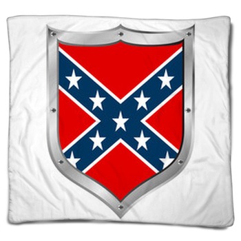 Confederate Rebel Flag Blankets | Custom Fleece & Throw Blankets