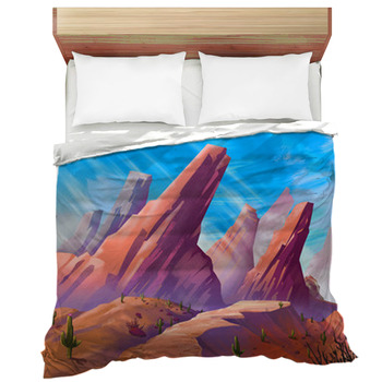 Desert Comforters, Duvets, Sheets & Sets | Custom