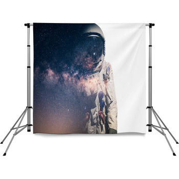 Astronaut Photographer Backdrops | Available in nearly ANY Custom Sizes