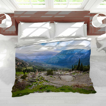 Greek Comforters, Duvets, Sheets & Sets | Custom