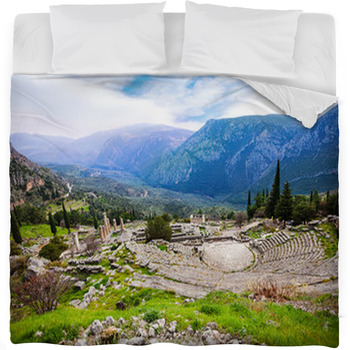 Greek Comforters, Duvets, Sheets & Sets | Custom