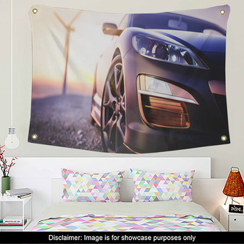 Car Wall Decor in Canvas, Murals, Tapestries, Posters & More