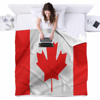 Canadian flag Comforters, Duvets, Sheets & Sets | Custom