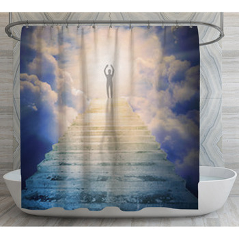 Christian Shower Curtains, Bath Mats, & Towels Personalize