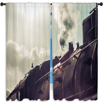 Train Drapes & Window Treatments | Black Out | Custom Sizes