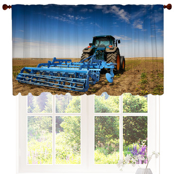 Tractor Window Curtains & Drapes | Block Out | Custom Sizes