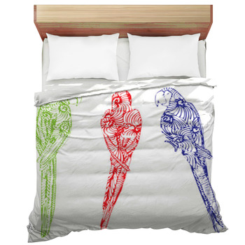 Parrot Comforters, Duvets, Sheets & Sets | Personalized
