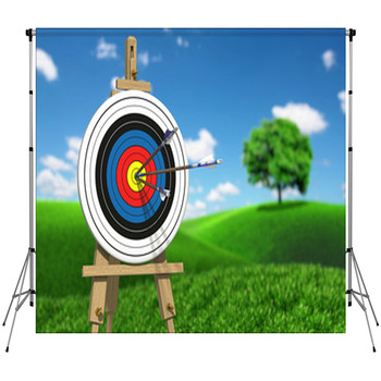 Archery Photographer Backdrops | Available in Very Large Custom Sizes