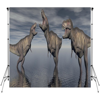 Dinosaur Photo Backdrops | Available in Very Large Custom Sizes