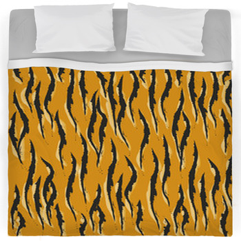 Tiger Print Bedding | Comforters, Duvet Covers, Sheets & Bed Sets | Custom