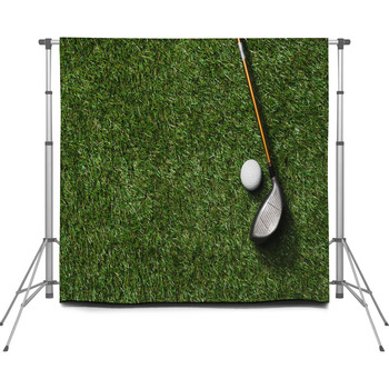 Golf Photographer Backdrops | Available in Very Large Custom Sizes