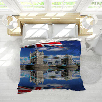 British flag Comforters, Duvets, Sheets & Sets | Personalized