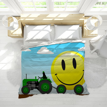 Smiley face Comforters, Duvets, Sheets & Sets | Personalized