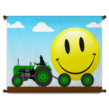 Smiley face Wall Decor in Canvas, Murals, Tapestries, Posters & More