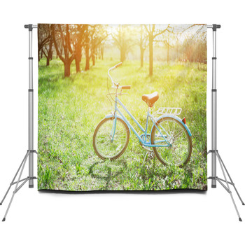 Bicycle Photographer Backdrops | Available in nearly ANY Custom Sizes