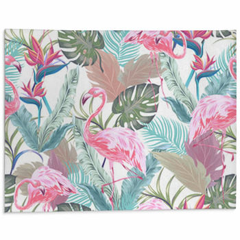 Flamingo Rugs & Custom Size Floor Mats