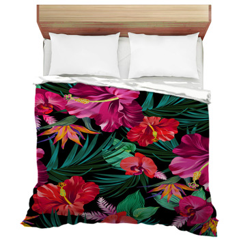 Hibiscus Comforters, Duvets, Sheets & Sets | Custom
