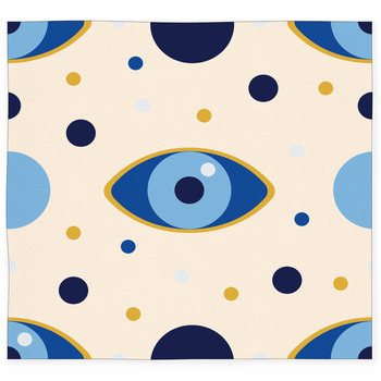 Evil eye Area Rugs & Floor Mats