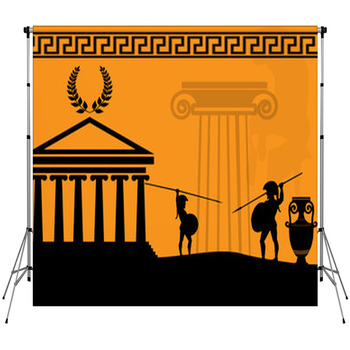 Gladiator Photographer Backdrops | Available in Ultra Large Custom Sizes