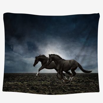 Horse Fabric by the Yard | Available in Ultra Large Custom Sizes