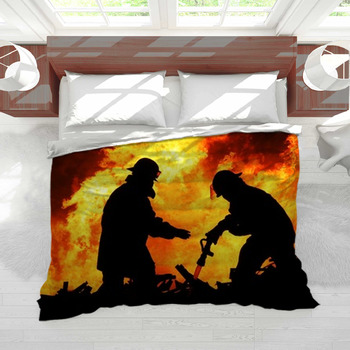 Fire Comforters, Duvets, Sheets & Sets | Personalized