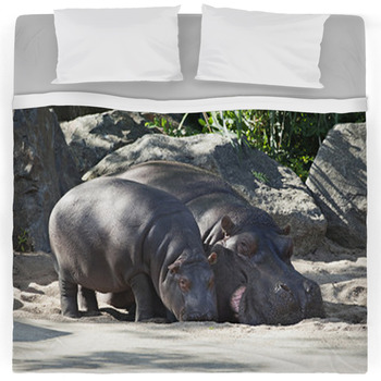 Hippo Comforters, Duvets, Sheets & Sets | Personalized