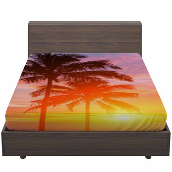 Tropical sunset Comforters, Duvets, Sheets & Sets | Custom