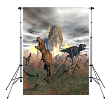 Dinosaur Photo Backdrops | Available in Very Large Custom Sizes