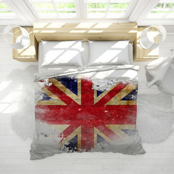 British flag Comforters, Duvets, Sheets & Sets | Personalized