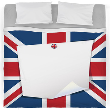 British flag Comforters, Duvets, Sheets & Sets | Personalized