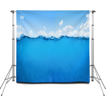 Ocean Photographer Backdrops | Available in nearly ANY Custom Sizes