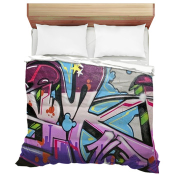 Graffiti Comforters, Duvets, Sheets & Sets | Personalized
