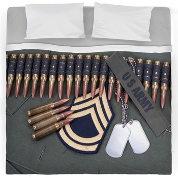 Army Comforters, Duvets, Sheets & Sets | Personalized